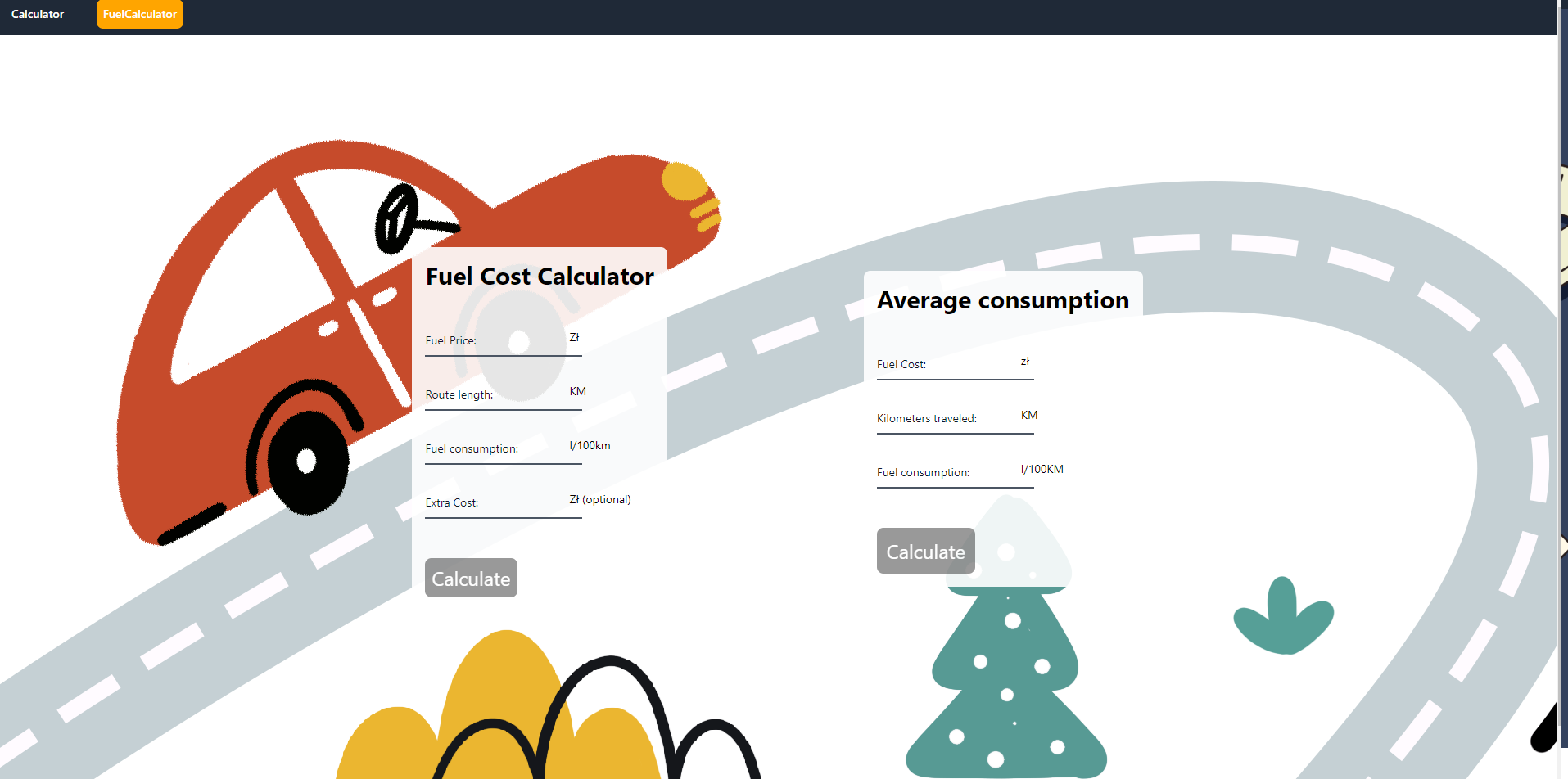 GitHub - Kamil-Drozdz/calculator-app