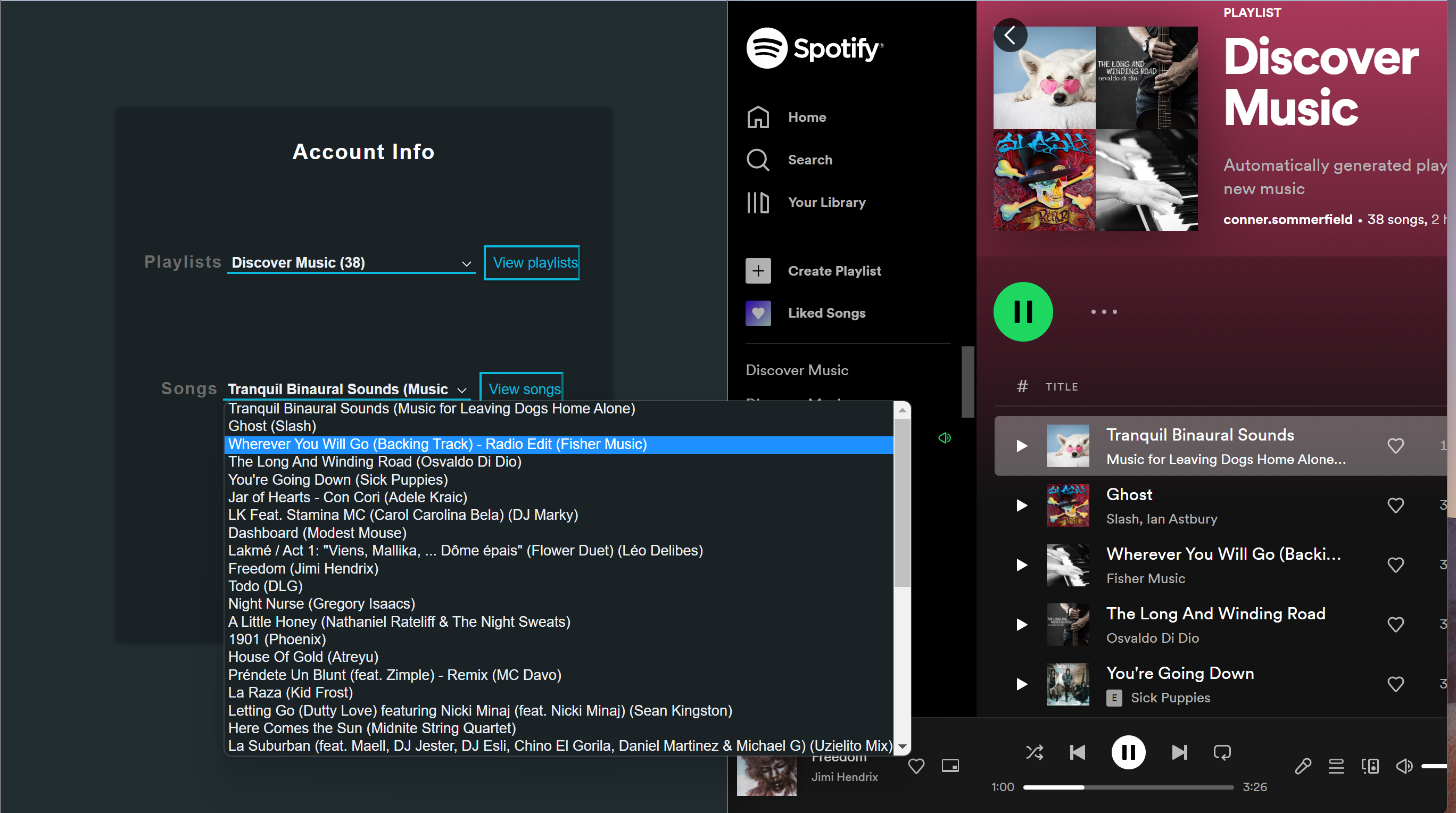 Github Repo Factory Spotify Helper An App That Integrates With The