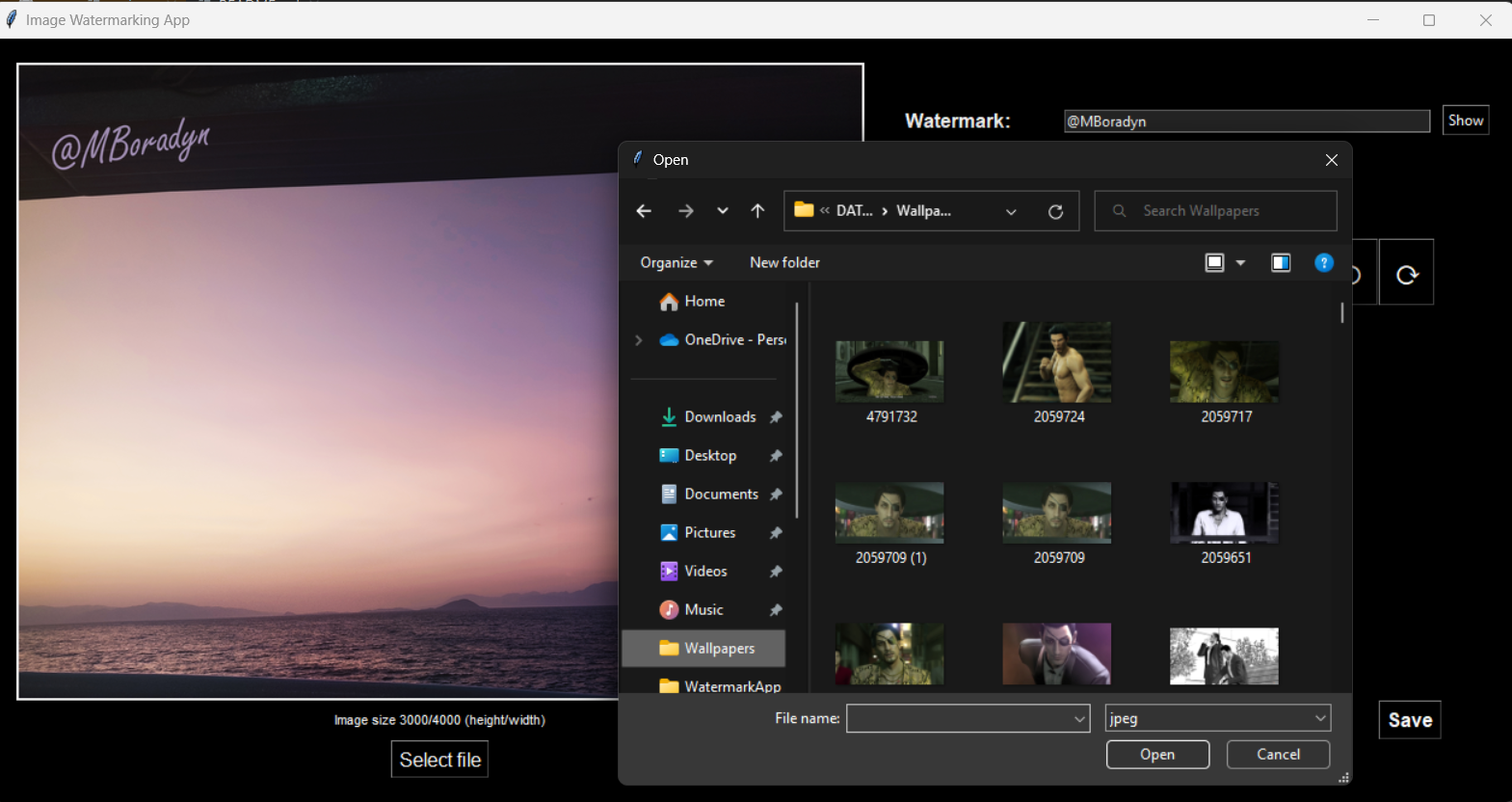 GitHub - Veluthil/Image-Watermarking-App: App that allows to add a ...