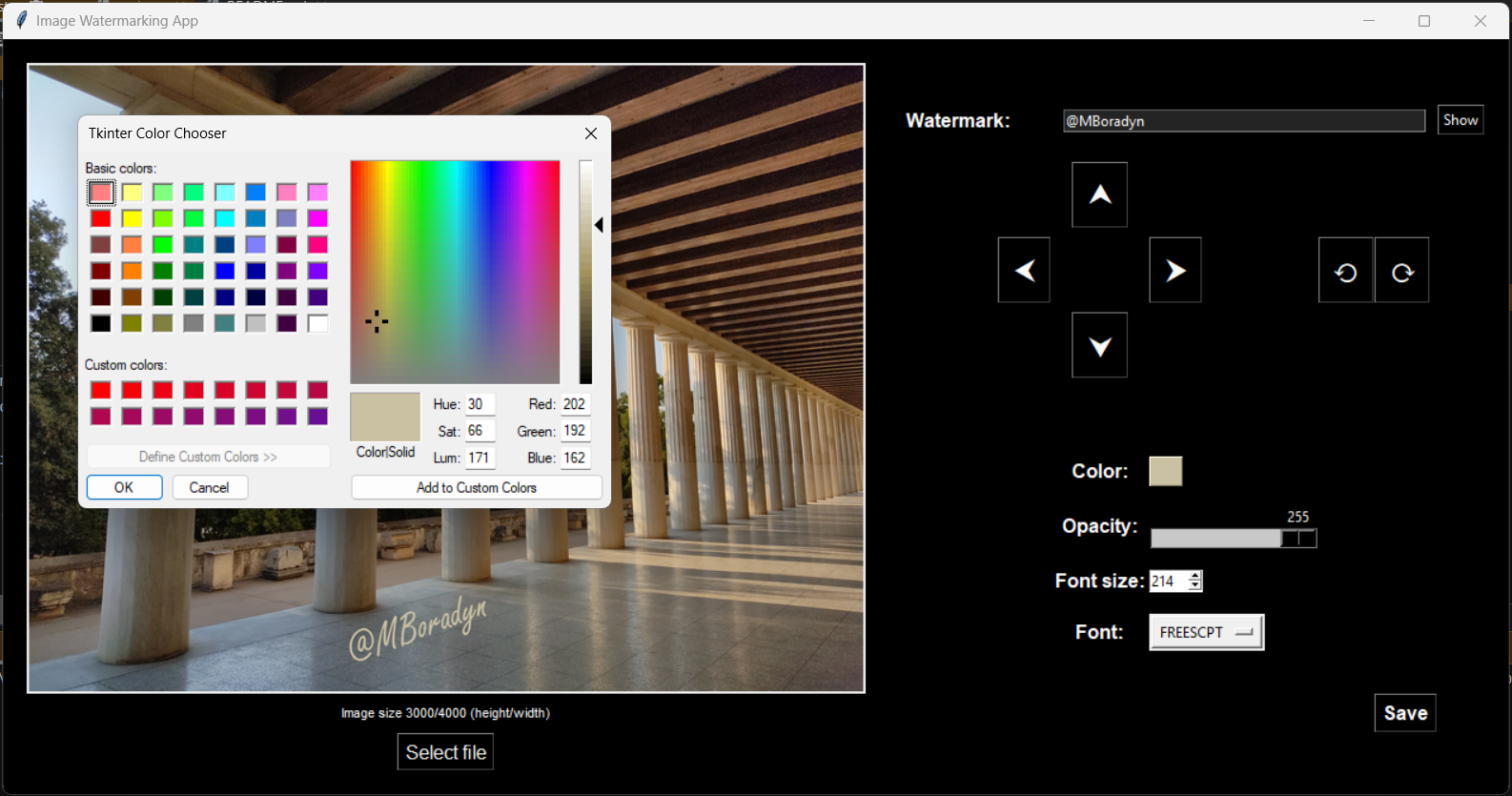 GitHub - Veluthil/Image-Watermarking-App: App that allows to add a ...