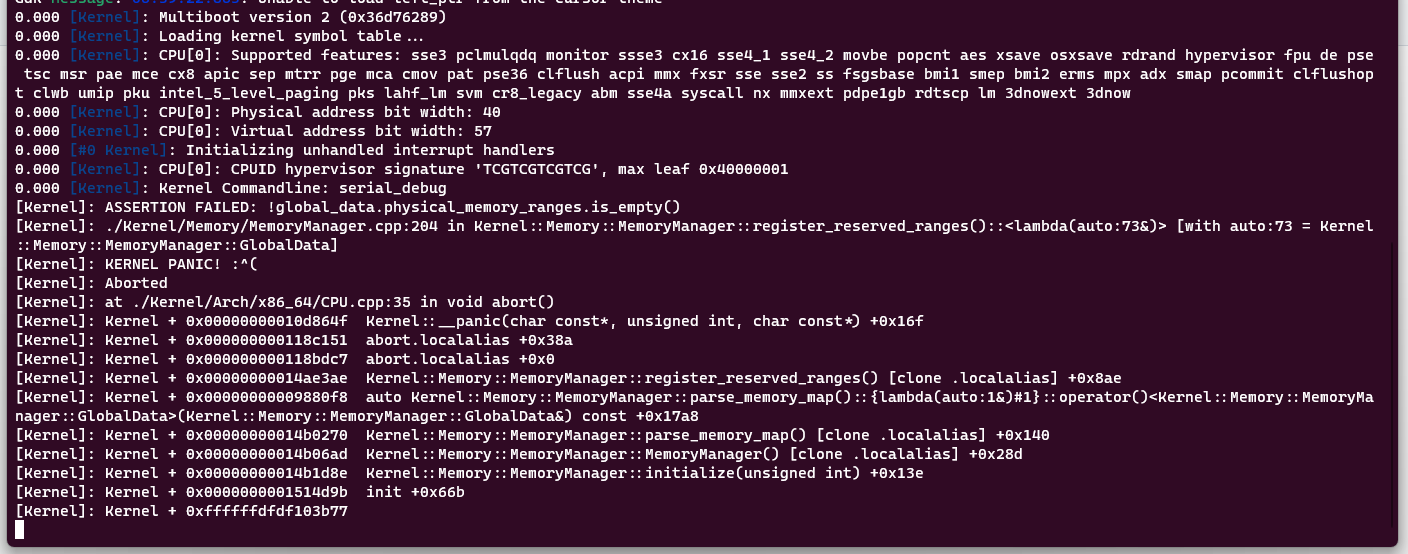 Kernel: `multiboot2` baby steps by filiphsps · Pull Request #16785 · SerenityOS/serenity · GitHub