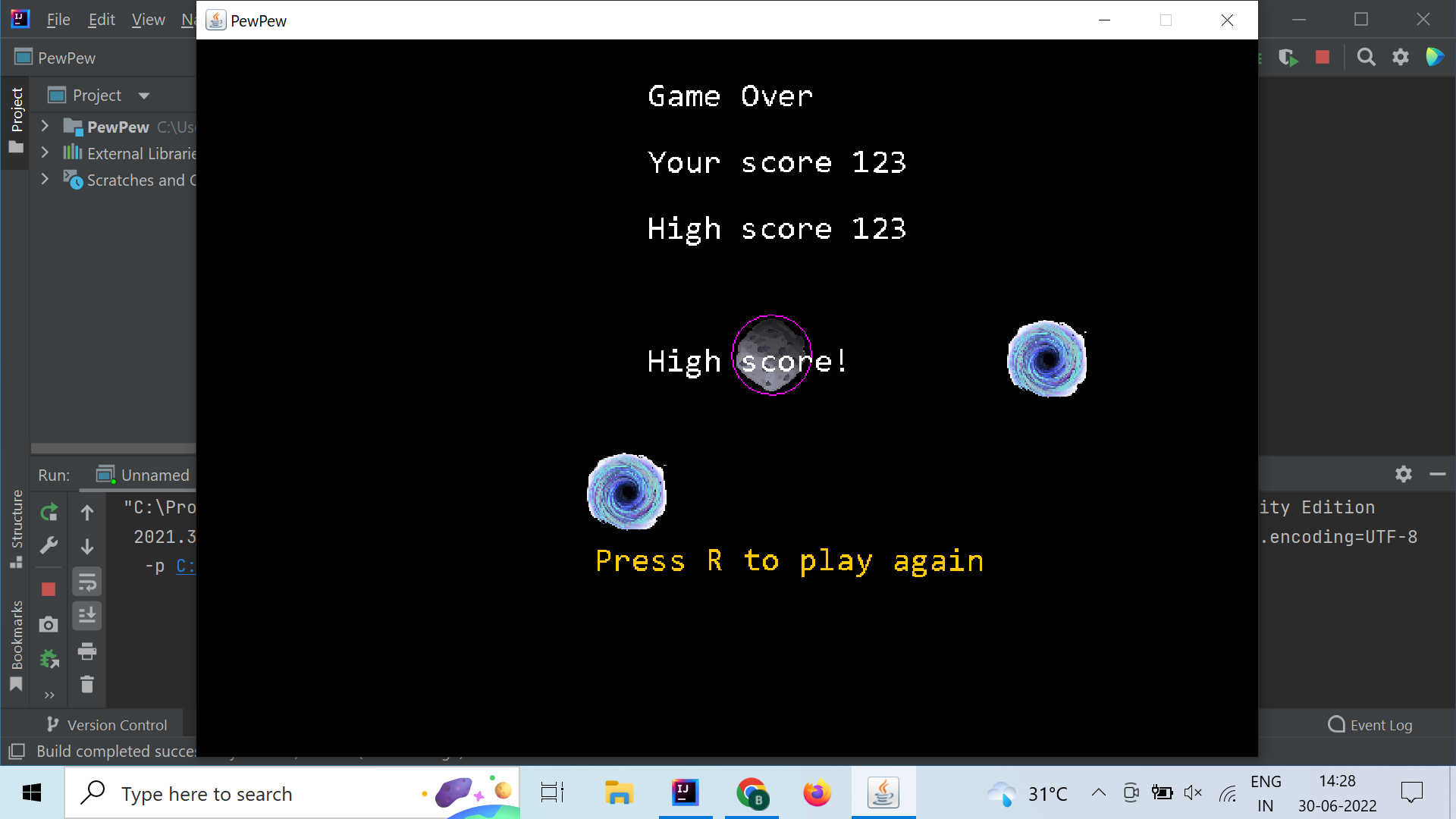 GitHub - myncdeshwal/AstroidBlaster: A 2d space shooter where you try ...