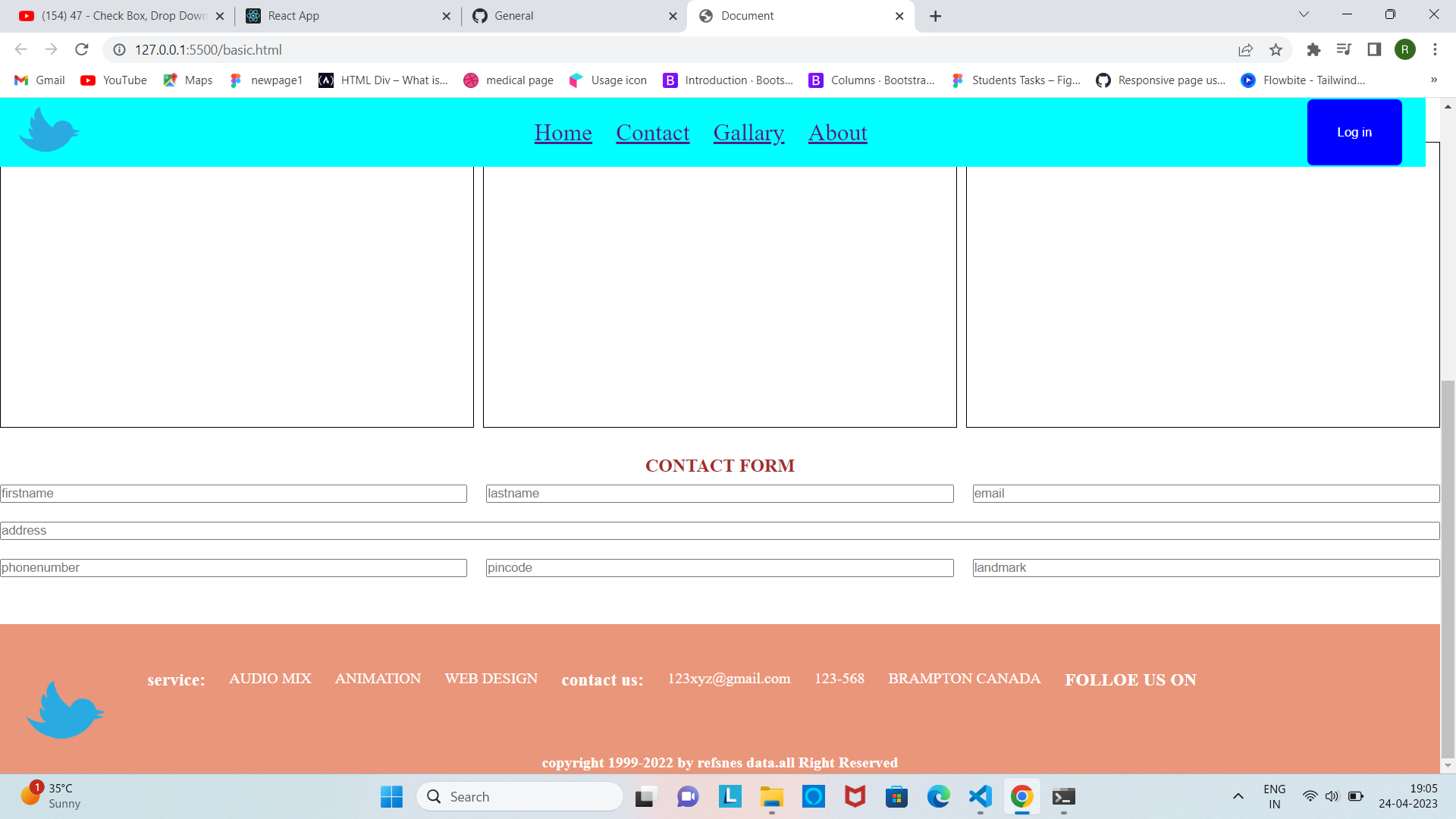 GitHub - RAHUL5670/layout-with-html-css: DRIBBLE.WEBSITE
