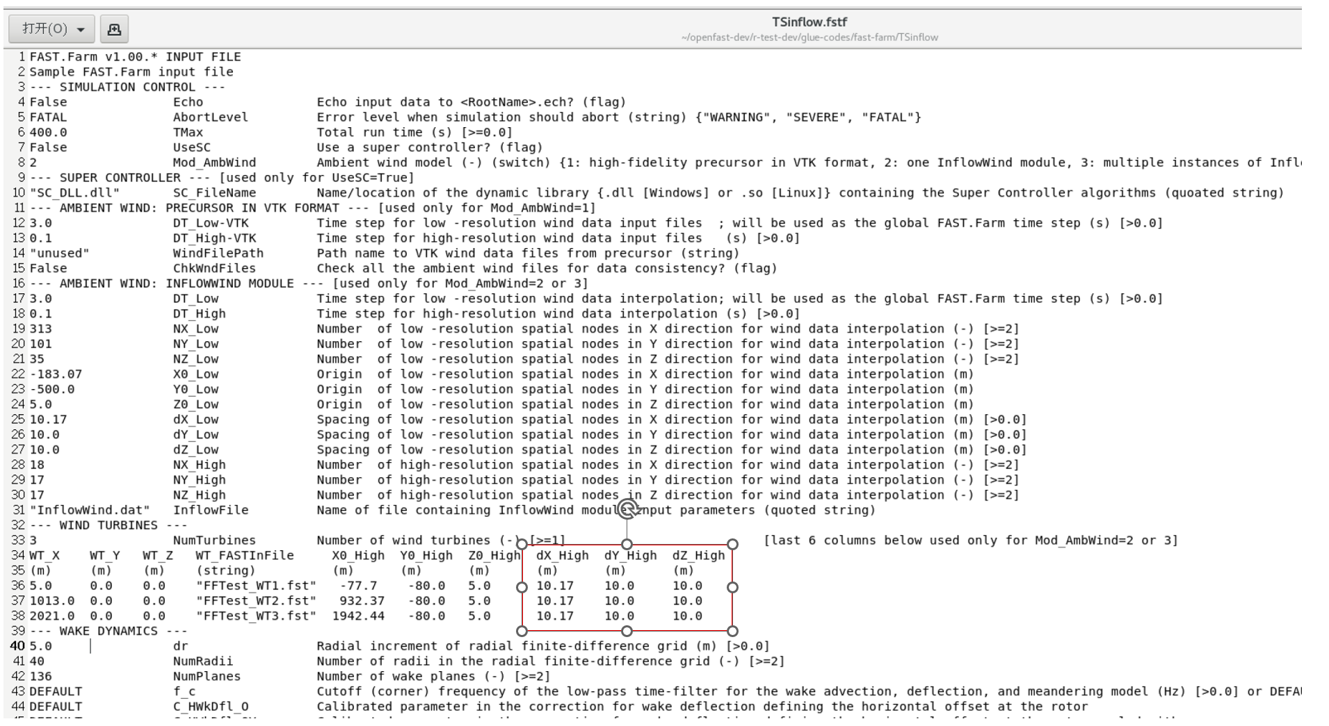 Use SOWFA to generate an inflow and give it to FAST.Farm? · Issue #1528 · OpenFAST/openfast · GitHub