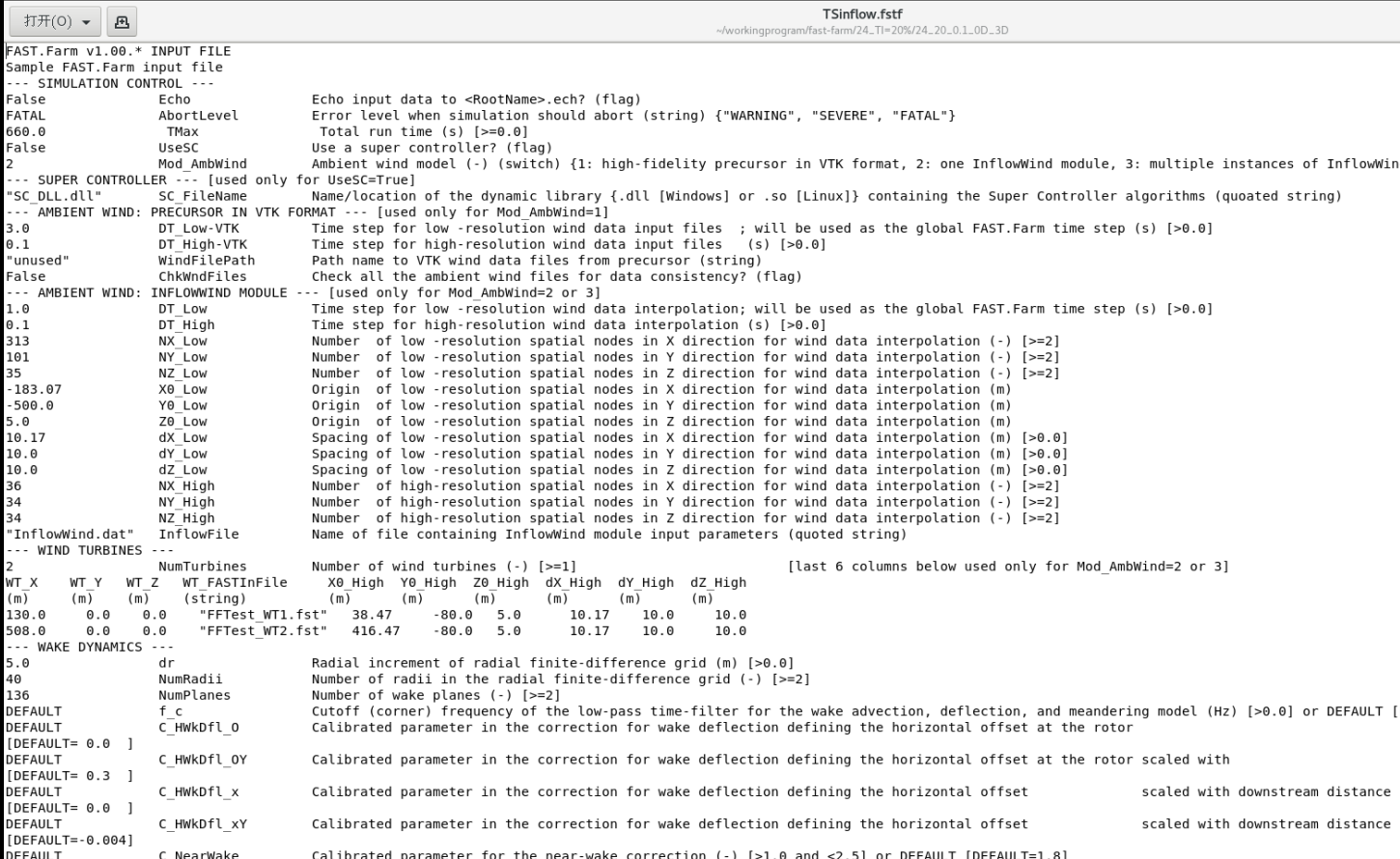 Use SOWFA to generate an inflow and give it to FAST.Farm? · Issue #1528 · OpenFAST/openfast · GitHub