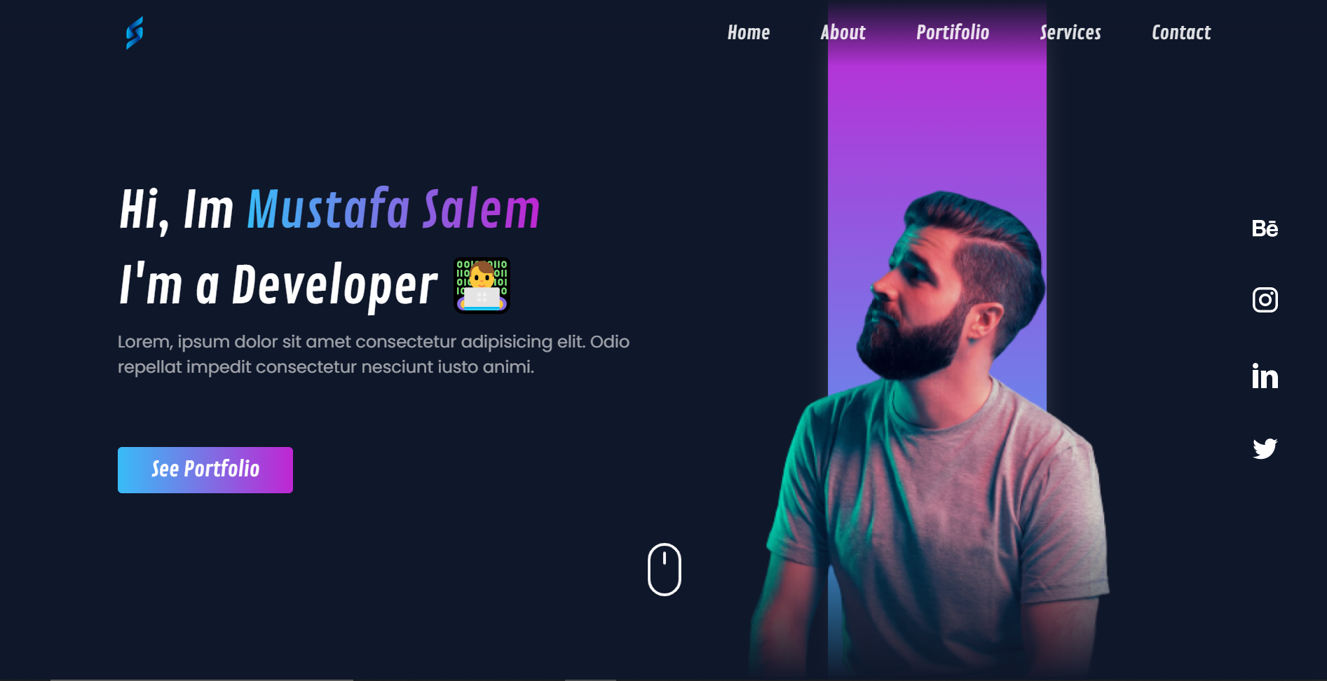 GitHub - msydev/simple-react-portfolio GitHub - msydev/simple-react-portfolio