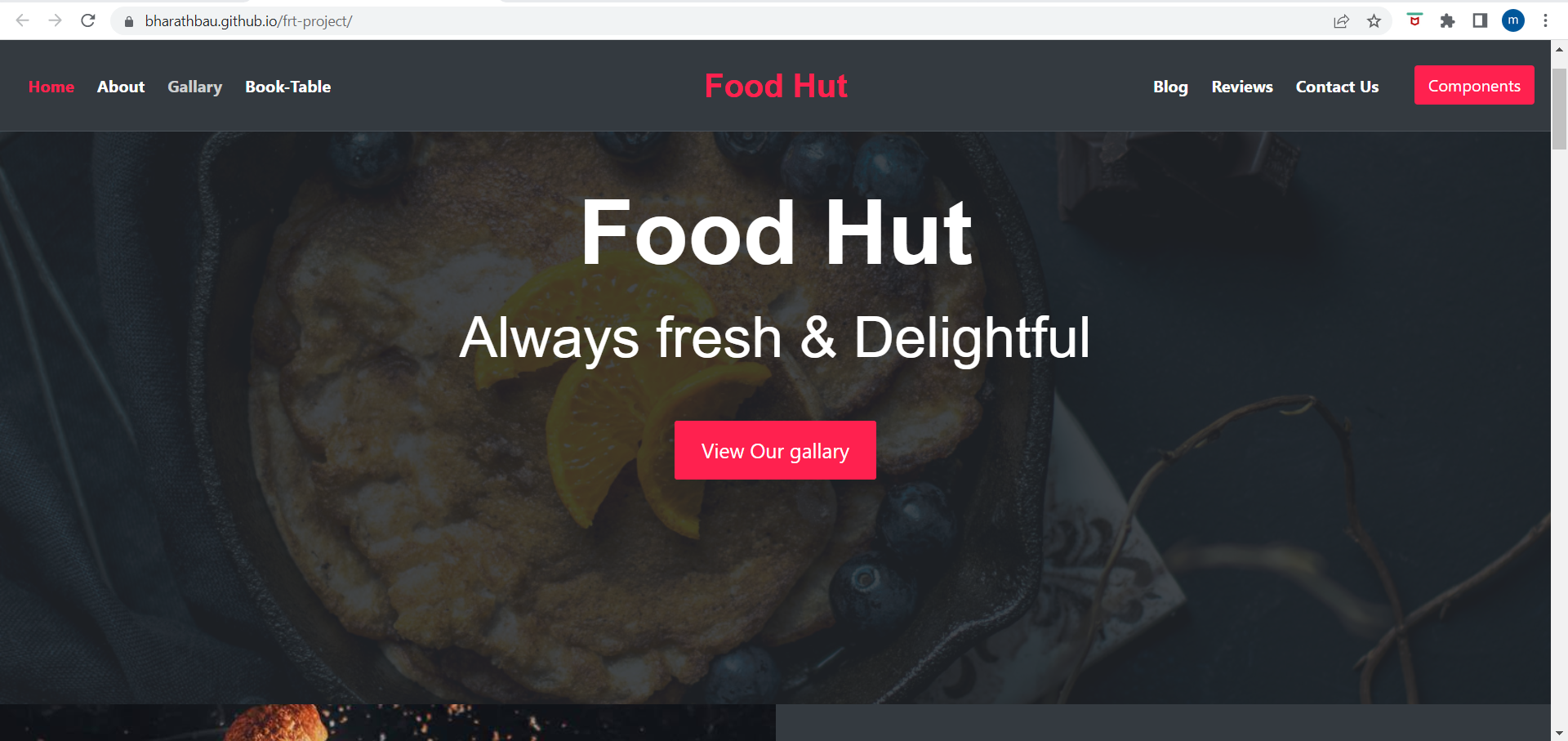 GitHub - Bharathbau/frt-project