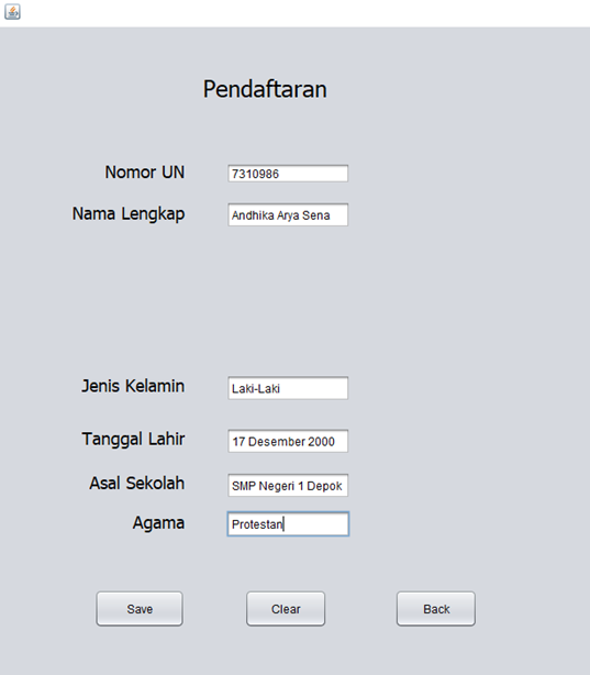 GitHub - AndhikaAryaSena/LSP_Pendaftaran_Java-