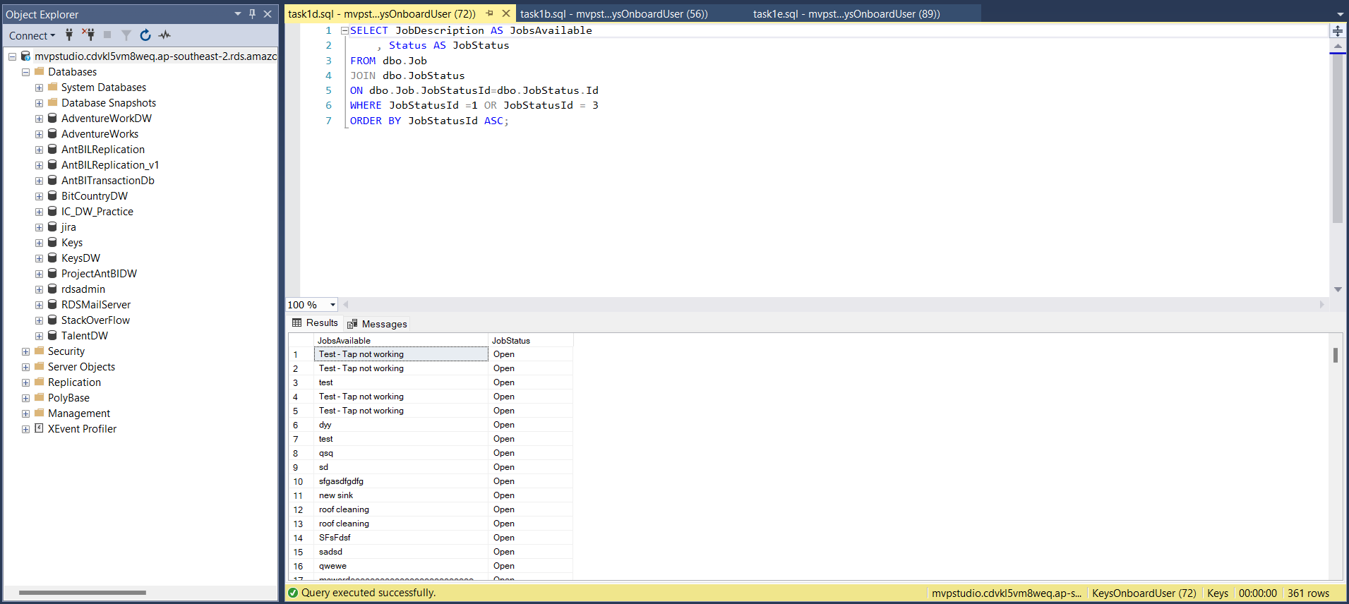 GitHub - LslHuesca/OnboardingTask: BI Onboarding Task