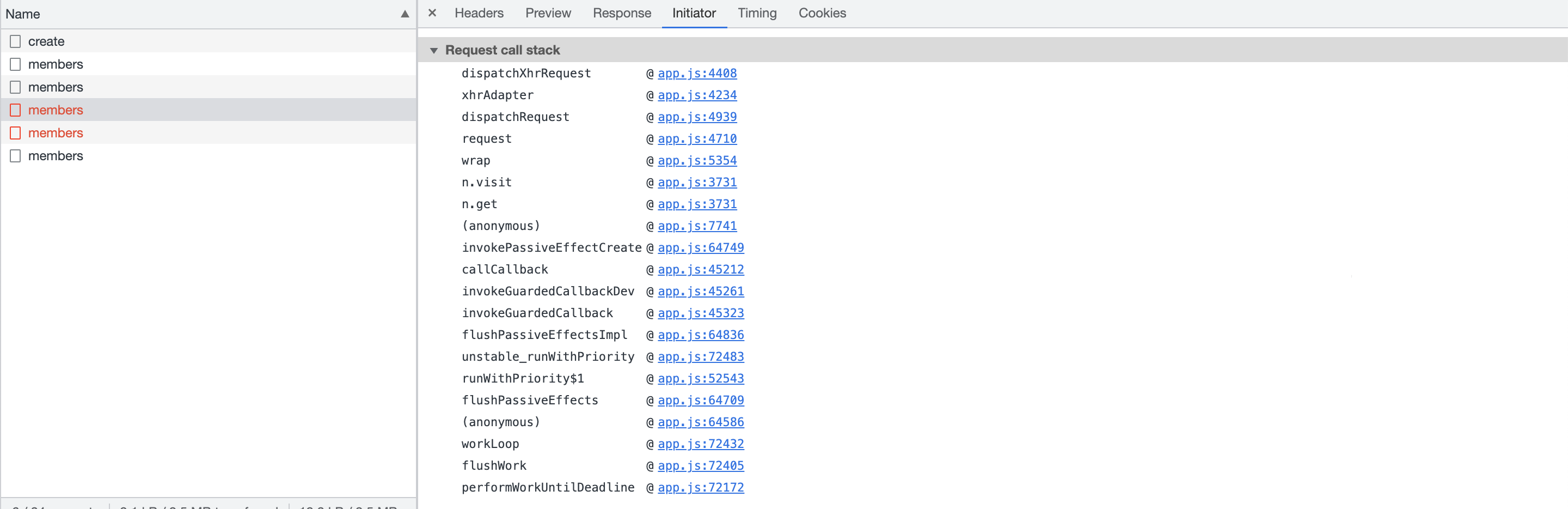 Some requests get canceled after redirecting to a named route · Issue #334 · inertiajs/inertia ...
