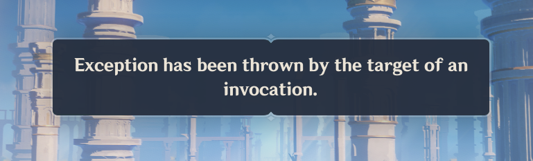 [Bug] ：Exception has been thrown by the target of an 对象的目标引发异常 · Issue #1866 · Grasscutters ...