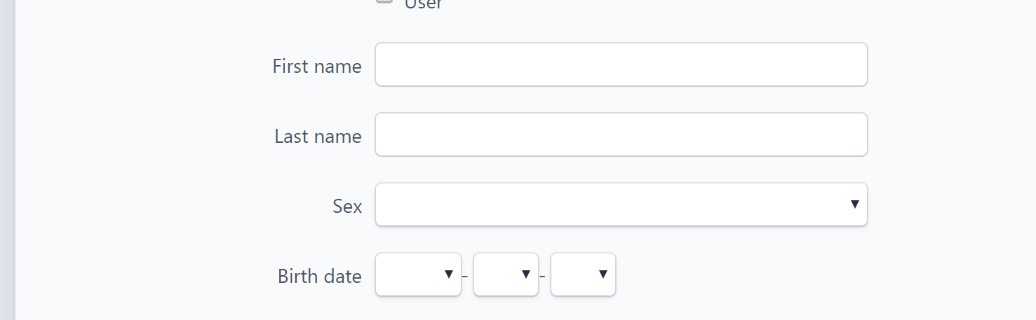 Form element alignment not working as expected · Issue #2627 · EasyCorp/EasyAdminBundle · GitHub