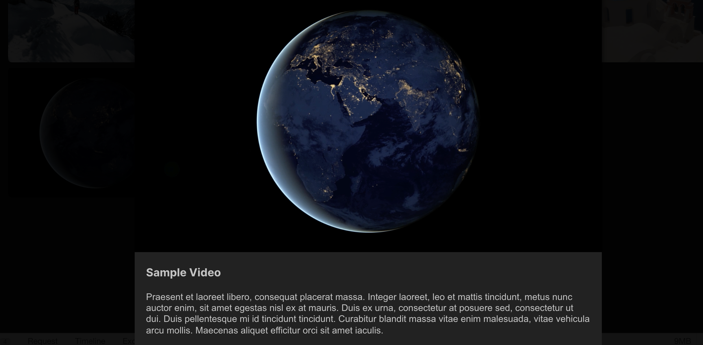 [lightbox-gallery] Video thumbnail playing, fullscreen not · Issue #160 · getgrav/grav-premium ...