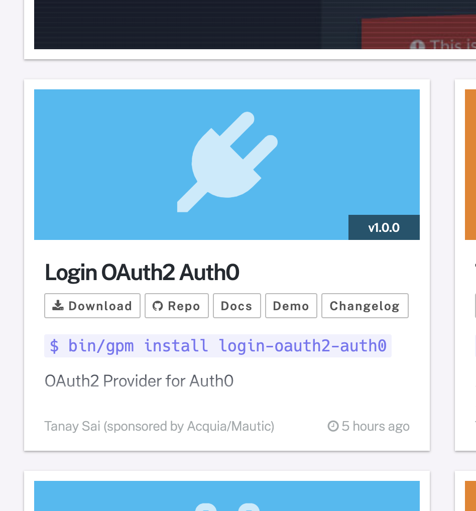[add-resource] New Plugin - login-oauth2-auth0 · Issue #2830 · getgrav/grav · GitHub