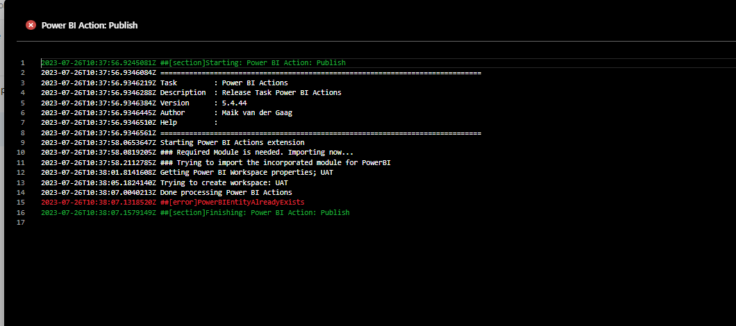 Power BI Actions: Publish - Upload Power BI report (pbix) to workspace ...