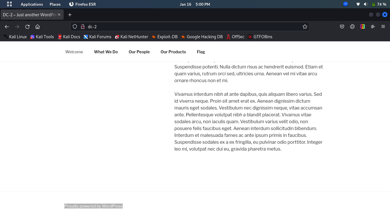 GitHub - robinpaulpeluri/DC2-Vulnhub-Walkthrough: DC2 Vulnhub Walkthrough