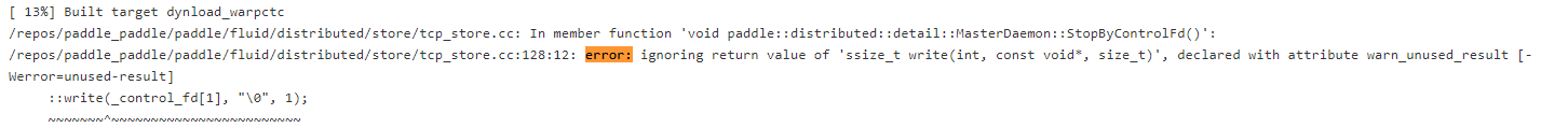 Build Error After Fix Hang Bug Of Tcpstore · Issue 43914 · Paddlepaddle Paddle · Github
