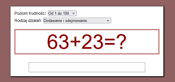 GitHub - bbarte/mattest: Simple math quiz. My first JavaScript application!