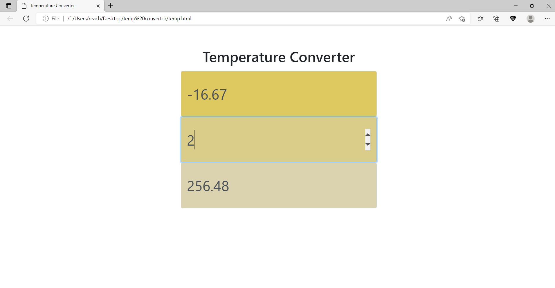 GitHub - likhitapraharsha/Temperature-Convertor: It takes input from ...