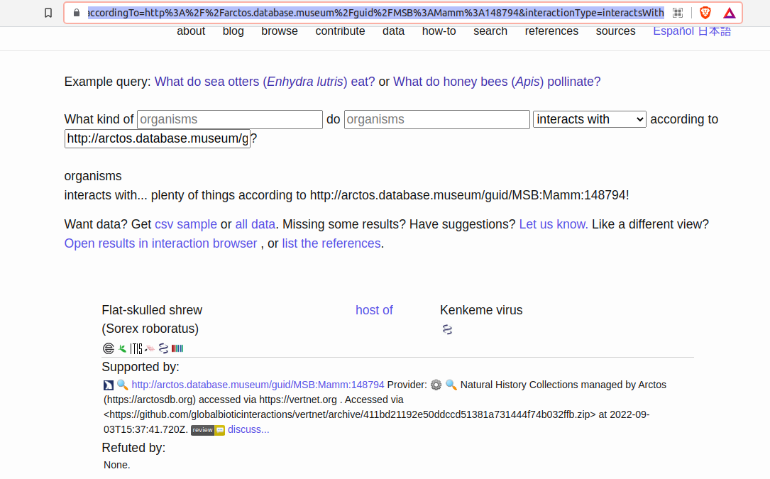 revisit Arctos - GenBank links · Issue #818 · globalbioticinteractions/globalbioticinteractions ...