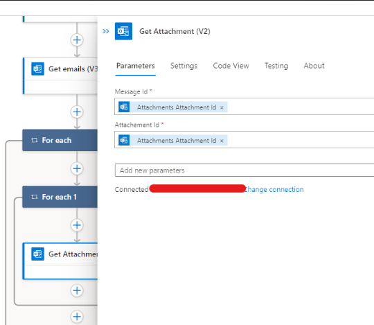 In Designer, selecting "Message ID" parameter from Office 365 Outlook connect is not saved ...