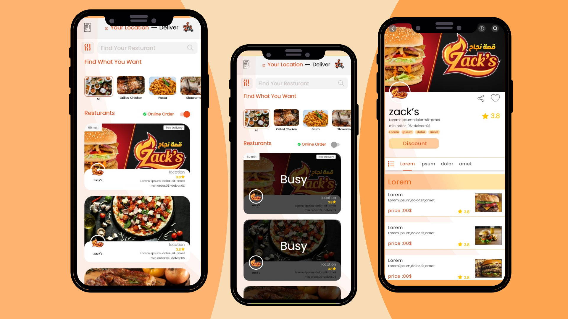 GitHub - anasassem/Meal-app: Meal App with professional UI For Ordering ...