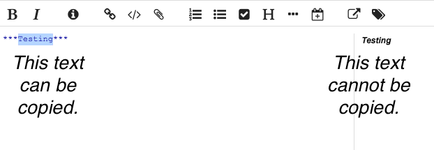Cannot copy from rendered Markdown pane · Issue #1189 · laurent22/joplin · GitHub
