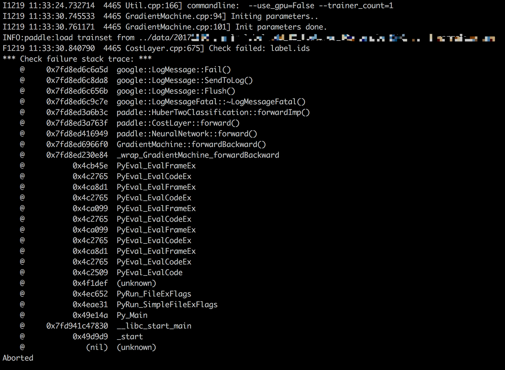 损失函数为huber_classification_cost报错 · Issue #6753 · PaddlePaddle/Paddle ...