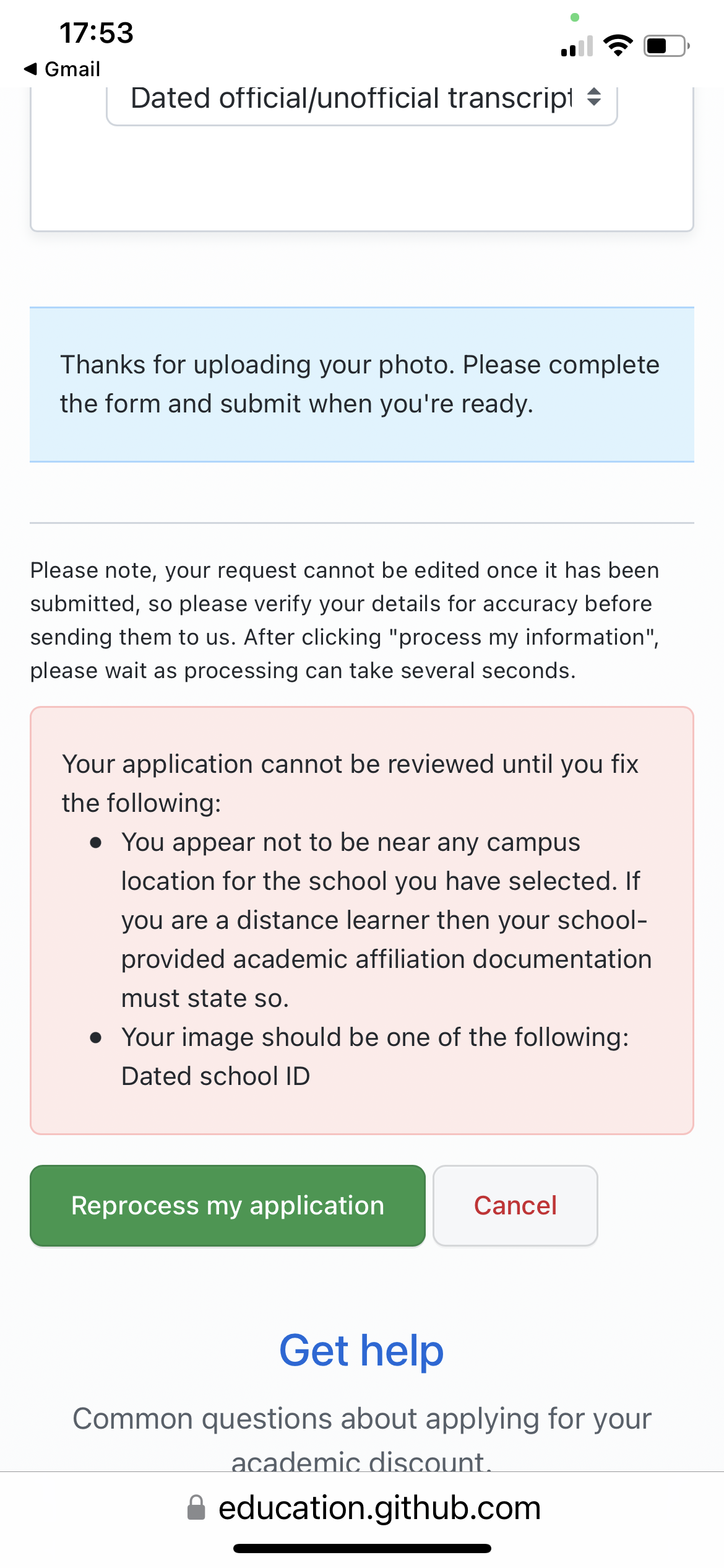 I don't have a dated School ID · community · Discussion #41616 · GitHub