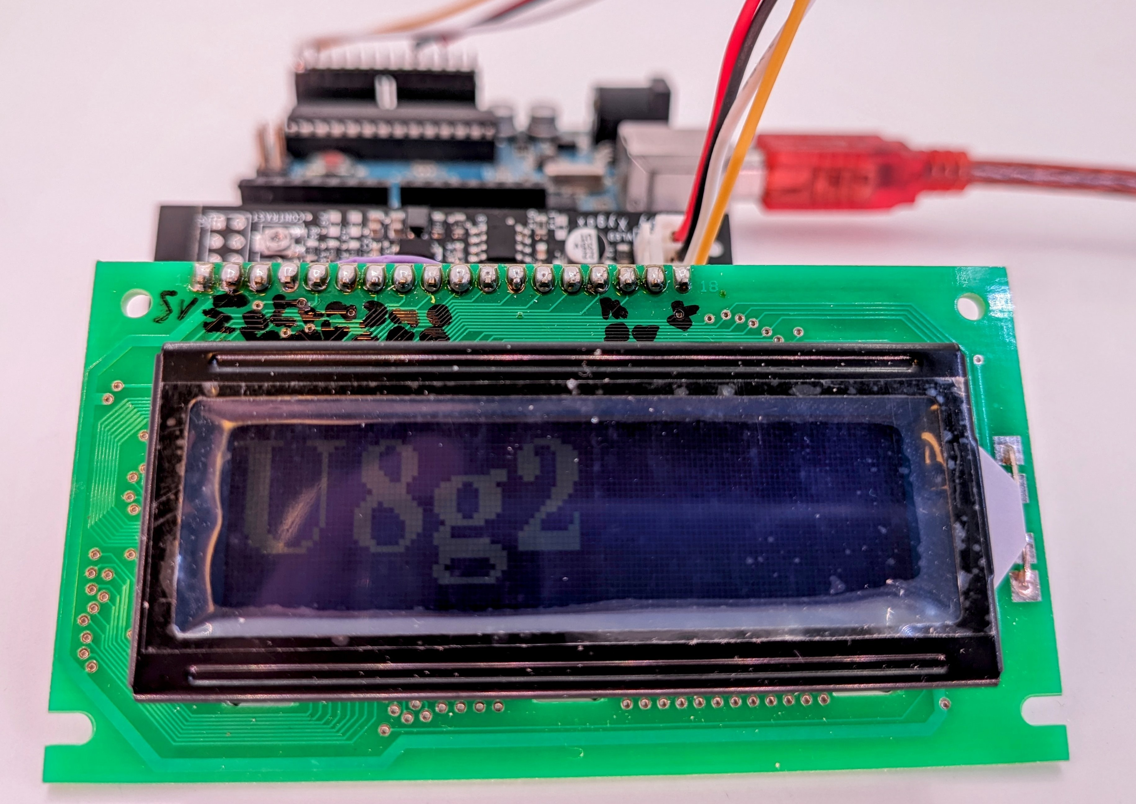 Additional functionality: I2C converter for displays with parallel bus ...