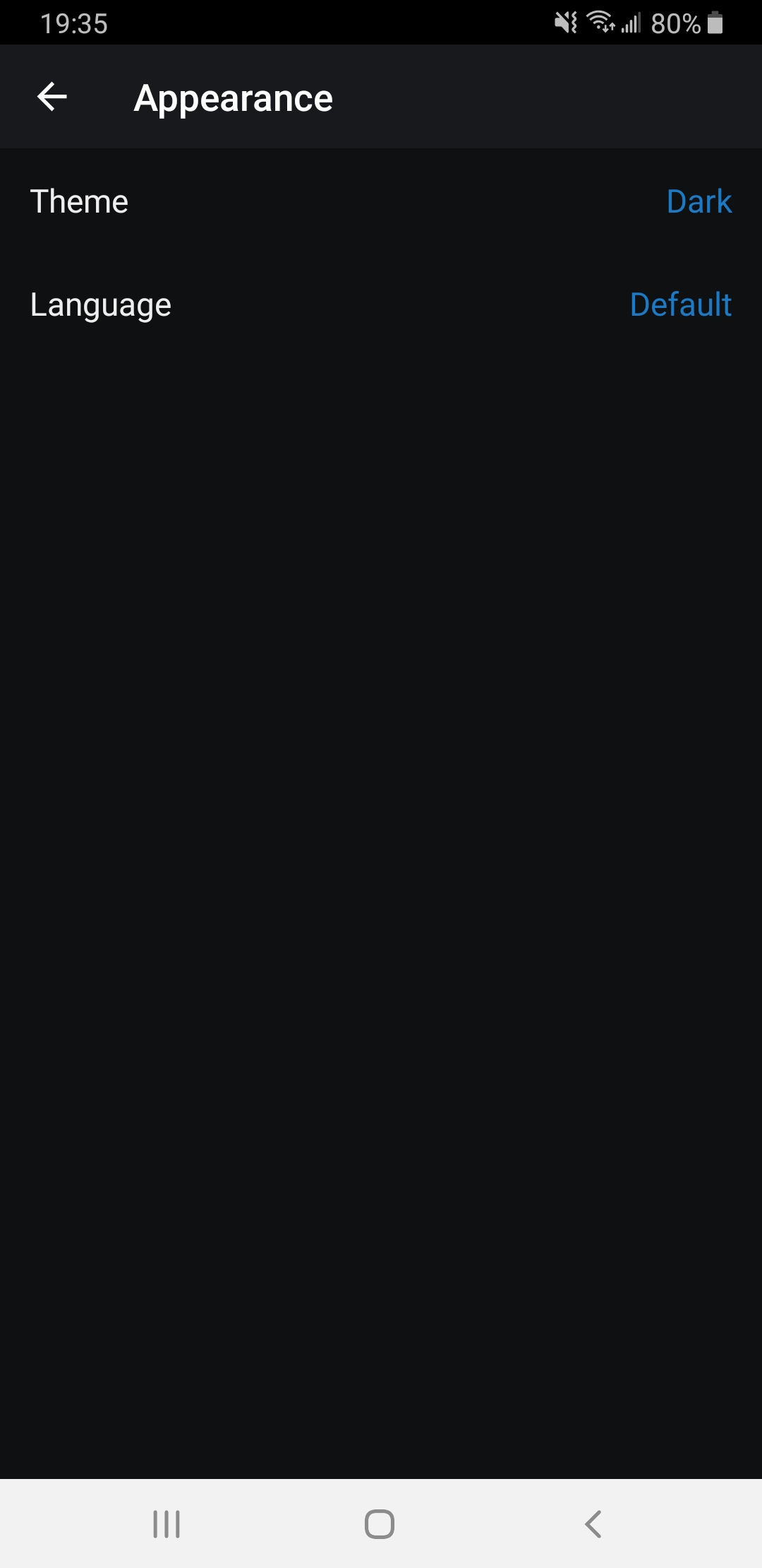 Button bar on Galaxy S8 remains light in dark mode · Issue #8758 · signalapp/Signal-Android · GitHub