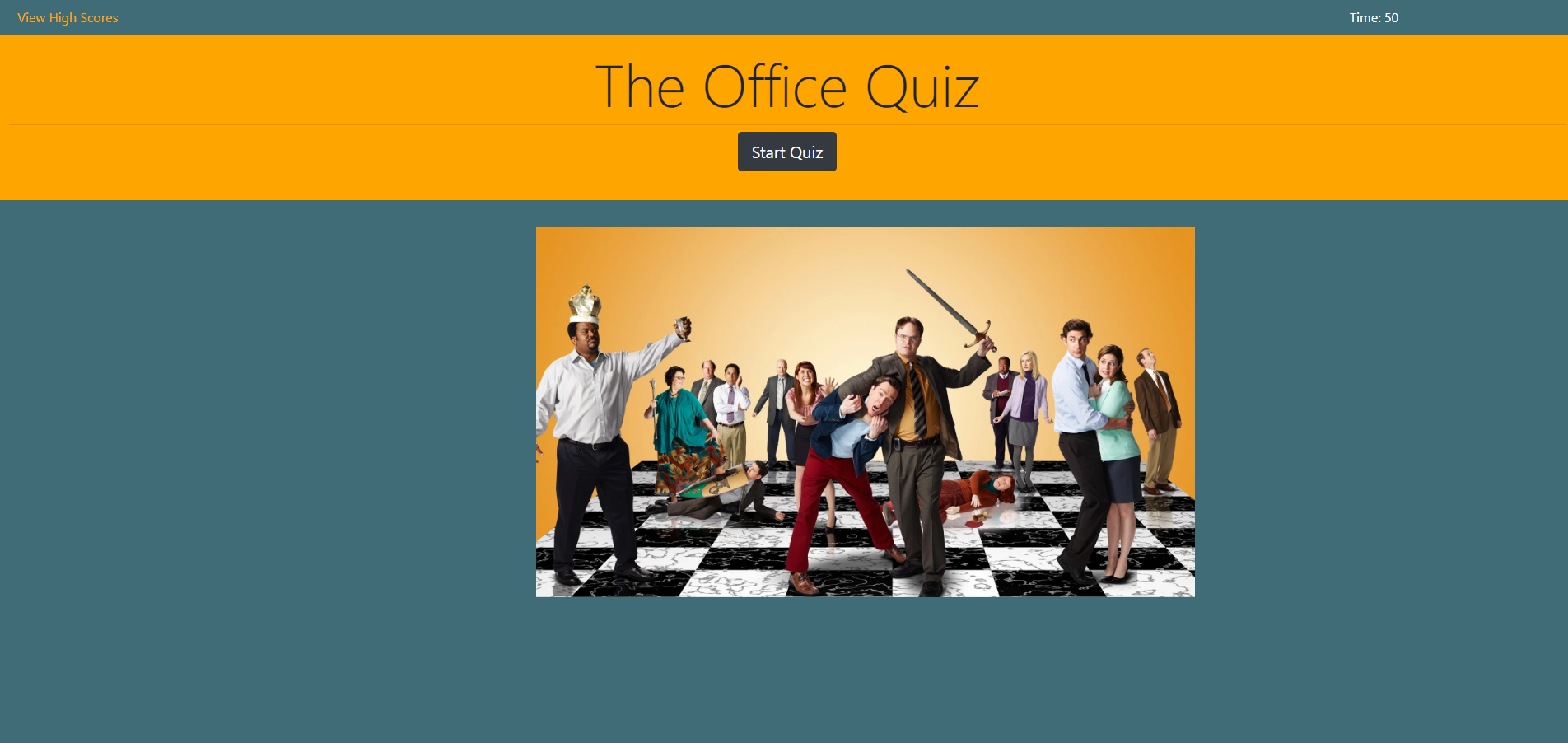 GitHub - chickengong/TheOfficeQuiz