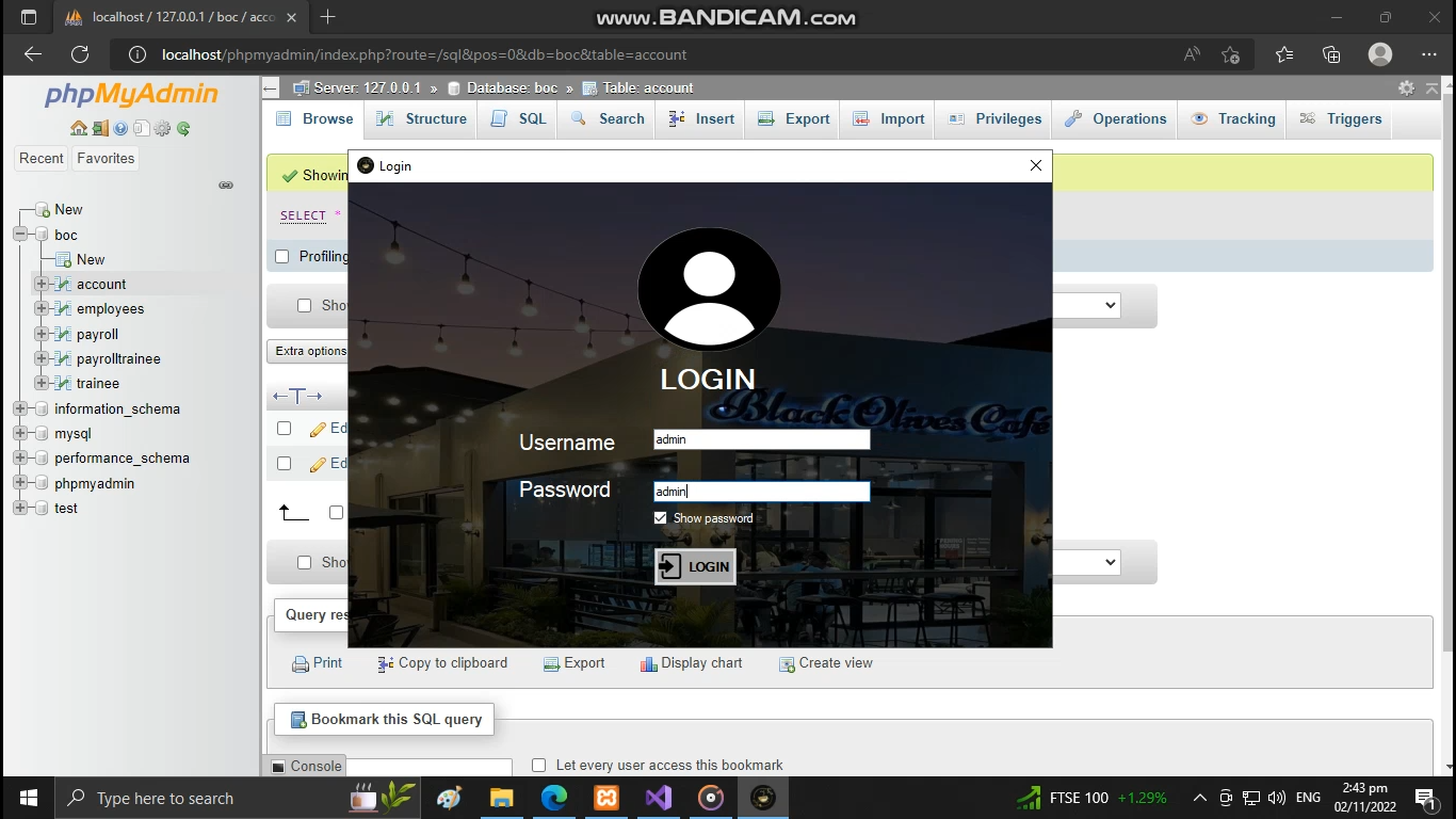 GitHub - eankriss/BOC_SYSTEM