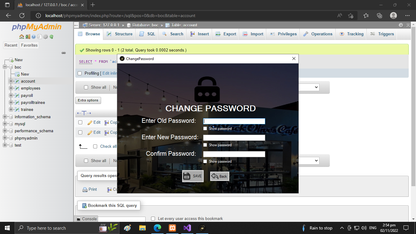 Github Eankriss Boc System
