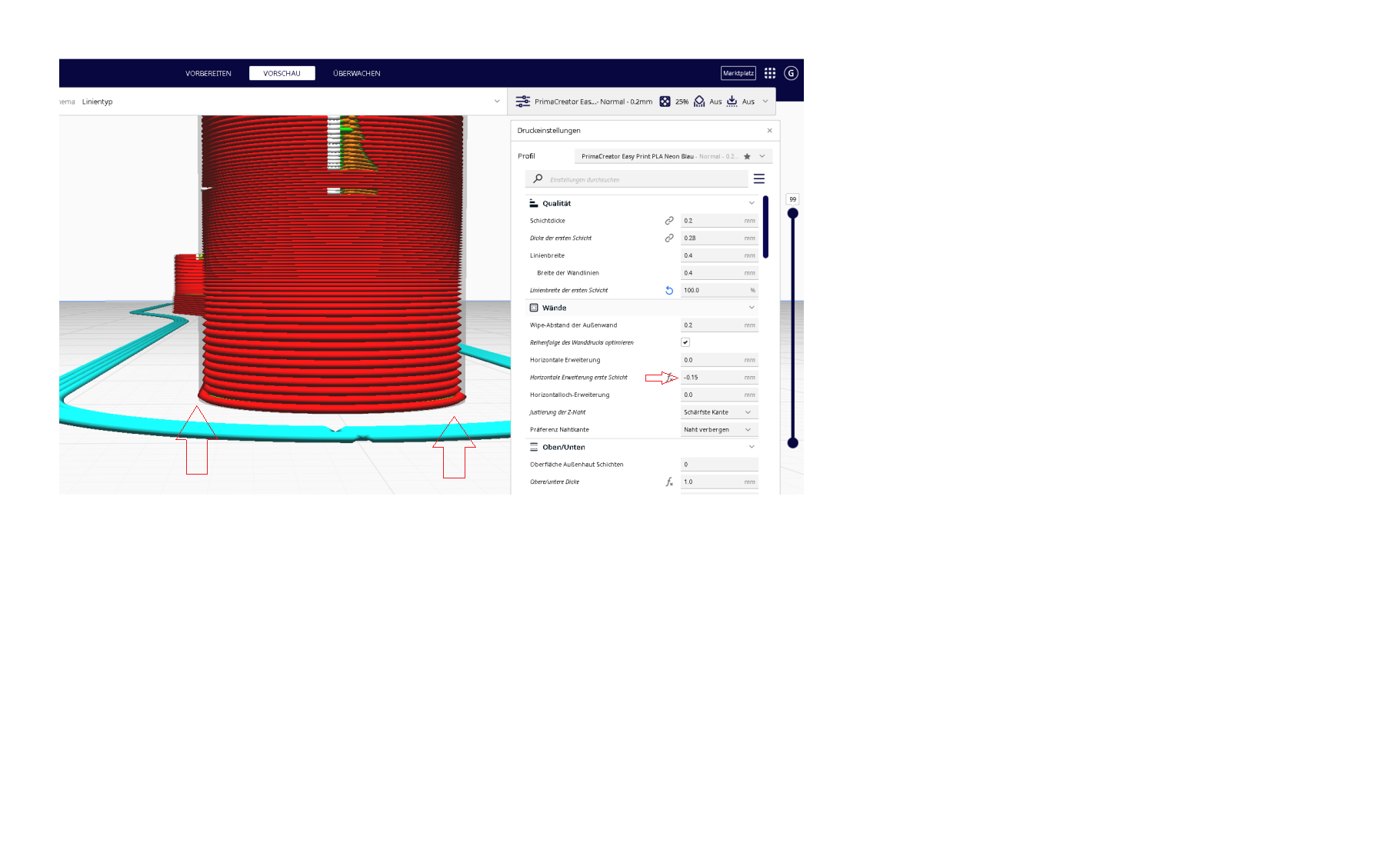 Horizontal Expansion Of The First Layer Issue · Issue 12792 · Ultimaker Cura · Github