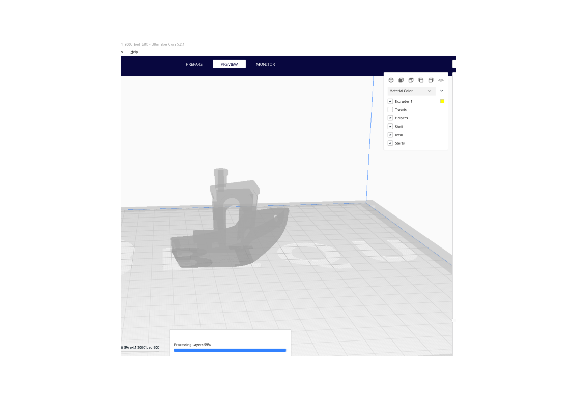 After Slicing Nothing To Show In Preview · Issue 14080 · Ultimaker Cura · Github