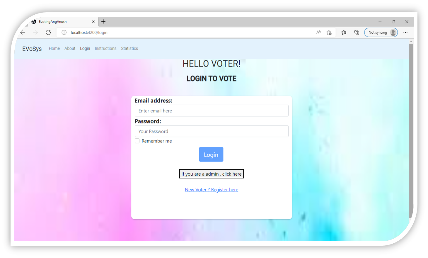 GitHub - shivamAs/E-voting-System-Full-Stack-Application: E-voting system is a full stack ...