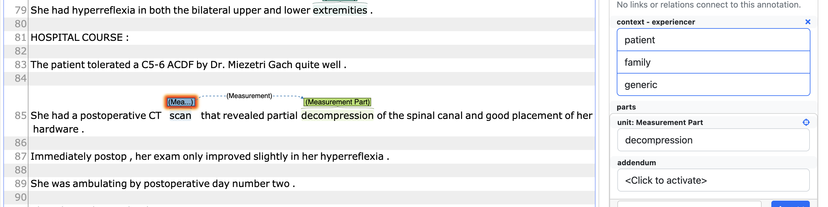Labels of linked features are not visible · Issue #3858 · inception-project/inception · GitHub