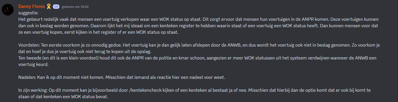 [FEATURE]: command om wokstatus te checken · Issue #2055 · Tedeapolis/development · GitHub