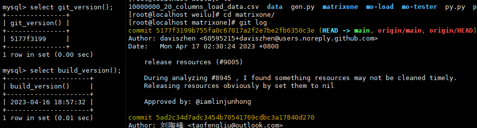 [Feature Request]: add version functions · Issue #8436 · matrixorigin/matrixone · GitHub