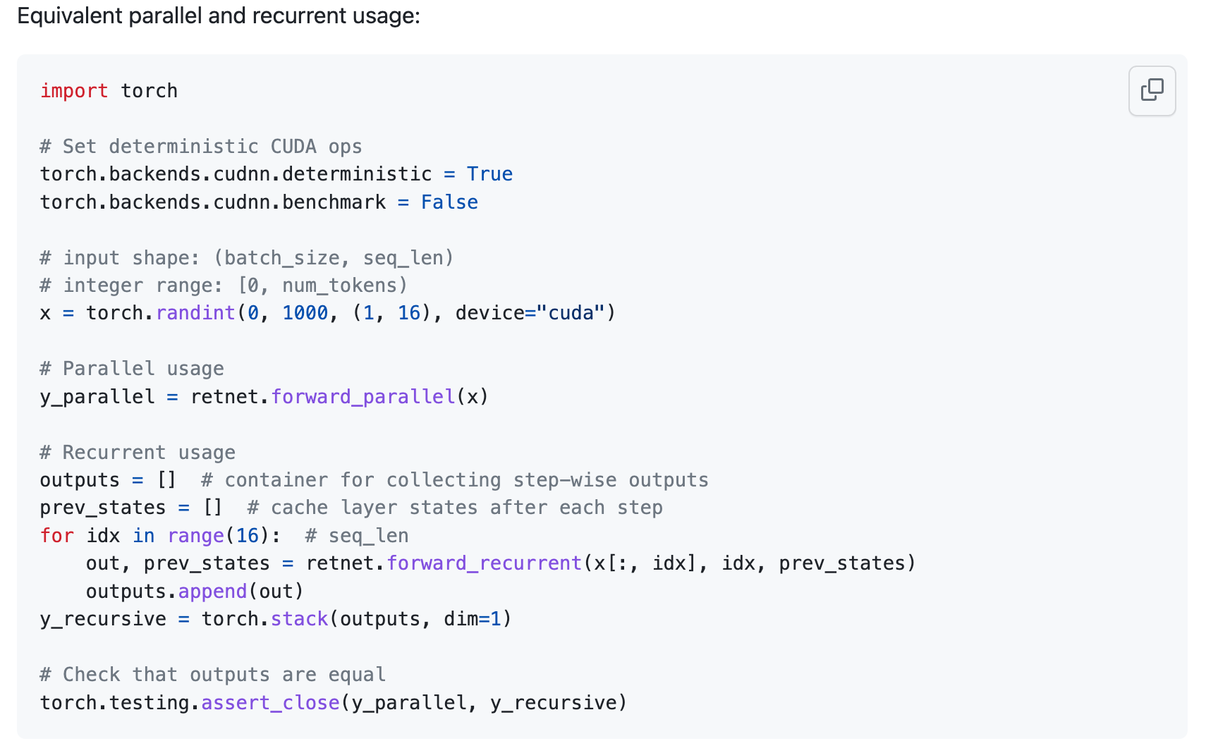 Throughput measurements of parallel and recurrence methods · Issue #1 ...