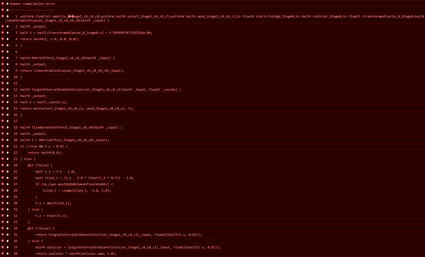 [BUG] Blazor-wasm Shader compilation error · Issue #1833 · mono/SkiaSharp · GitHub