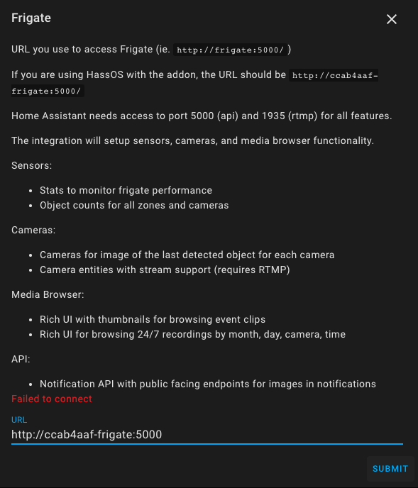 Can't add Integration and HACS install -- Failed to connect message · Issue #163 ...