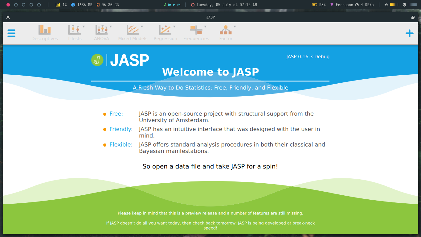 [Bug]: Can't run JASP in Arch-based Linux Distro · Issue #1769 · jasp-stats/jasp-issues · GitHub