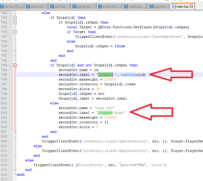 [bug] [critical] Item Duplication Bug · Issue 302 · Qbcore Framework Qb Inventory · Github