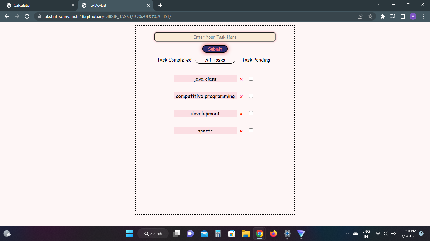 GitHub - Akshat-Somvanshi18/To-Do-List: The Repository contains my first project as an Web ...