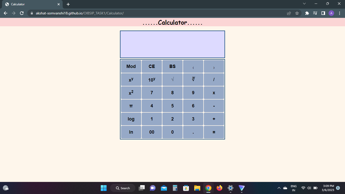 GitHub - Akshat-Somvanshi18/Calculator: The Repository contains my first project as an Web ...