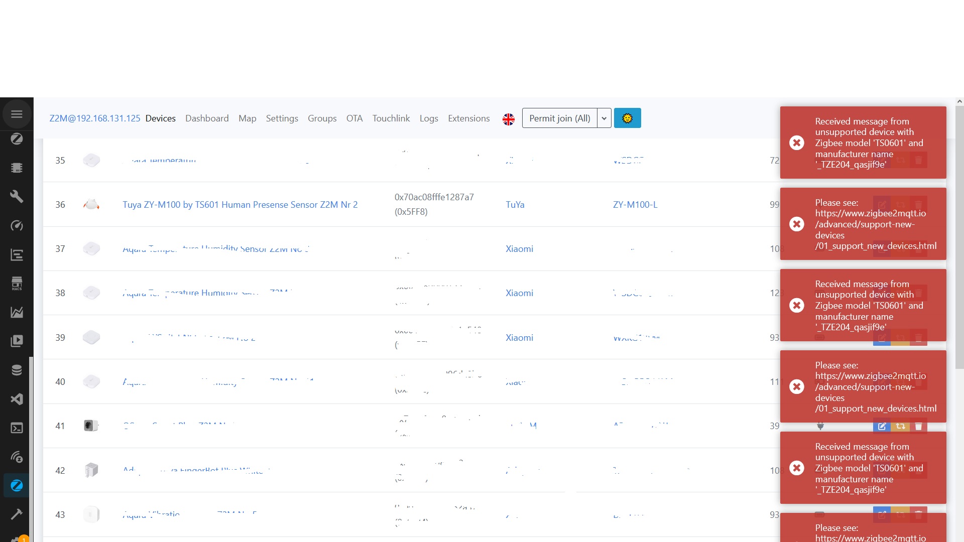 [New device VERSION! support]: Zigbee Wifi Mmwave Menselijke Aanwezigheid Motion Sensor Met ...
