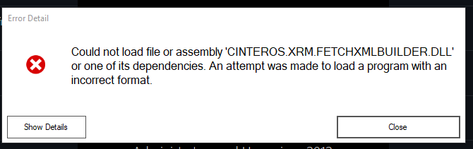 After update, the APP doesnt work [BUG] · Issue #1168 · MscrmTools/XrmToolBox · GitHub