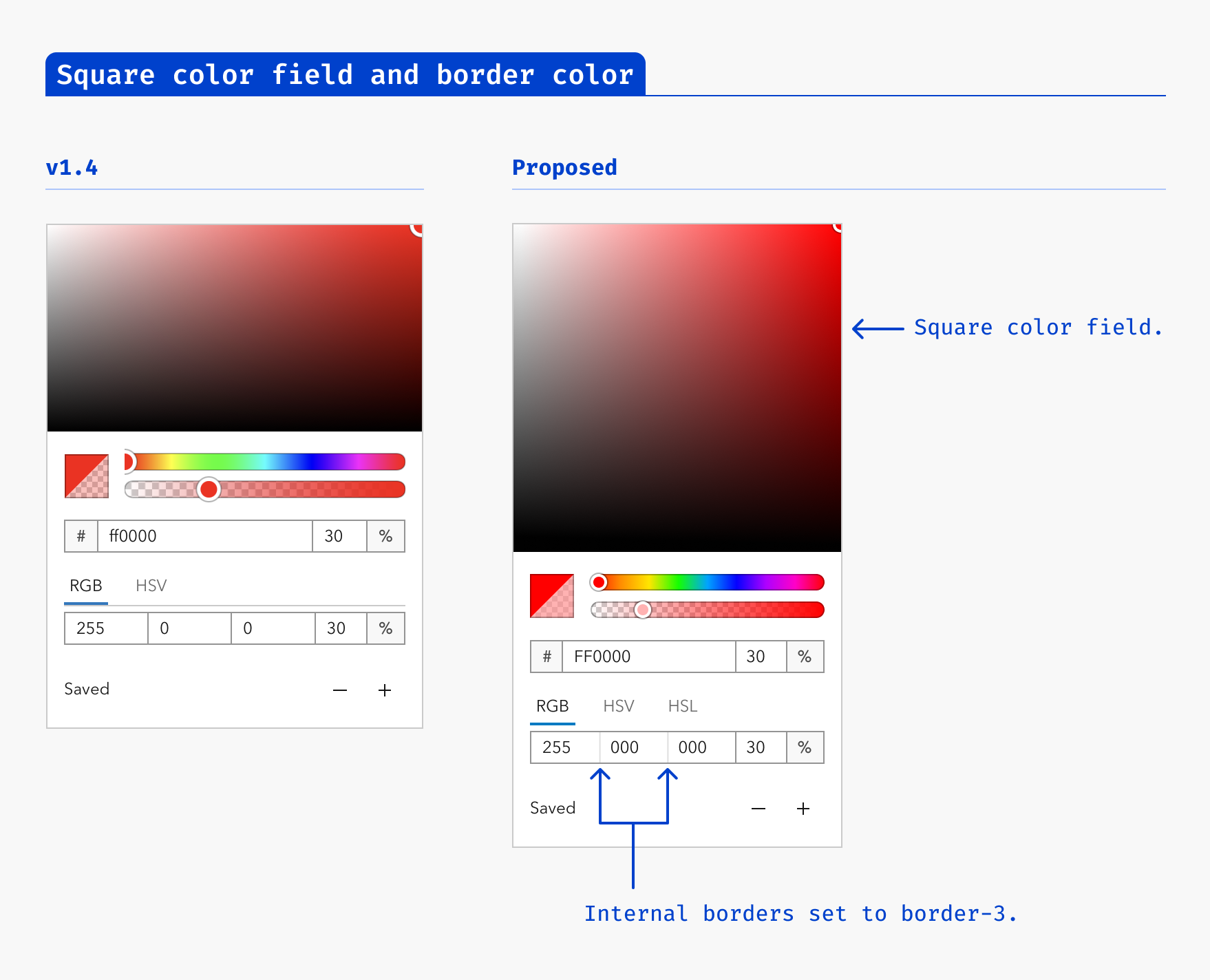 Updates to Color Picker · Issue #7163 · Esri/calcite-design-system · GitHub Updates to Color Picker · Issue #7163 · Esri/calcite-design-system · GitHub
